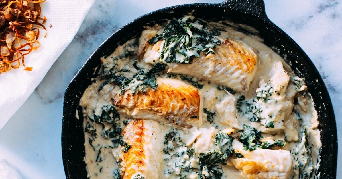 Recept dana: Slasni fileti soma sa prelivom od spanaća - grazia.rs