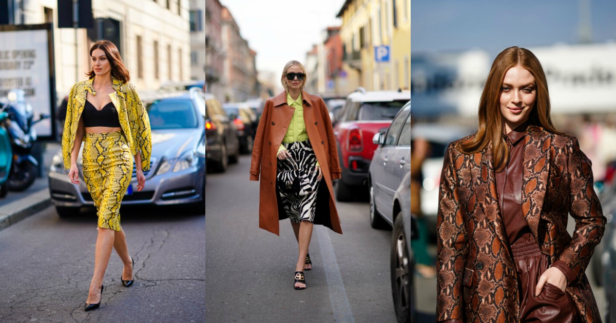 Street style: kako moderne devojke nose odeću sa animal printom ove ...